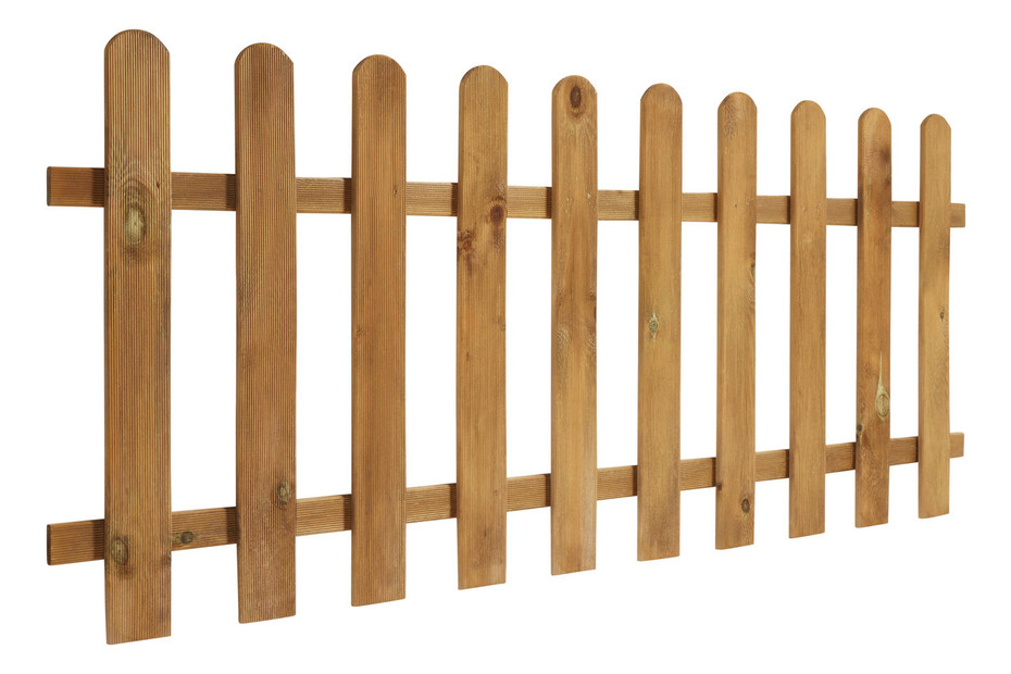 Clôture à piquets en Pin | 180 × 80 cm Acheter chez JUMBO