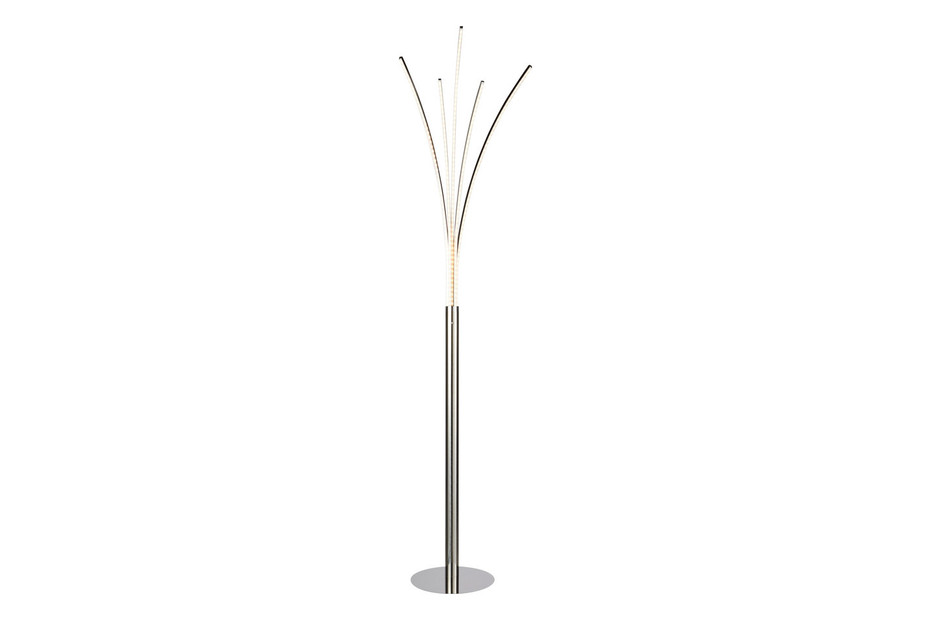 LeuchtenDirekt LED-Stehlampe Maj Chrom | 180 × 43 × 57.5 cm kaufen bei ...