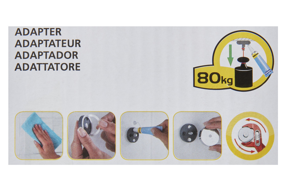 Wenko Power-Loc Adapter | 4 cm kaufen bei JUMBO