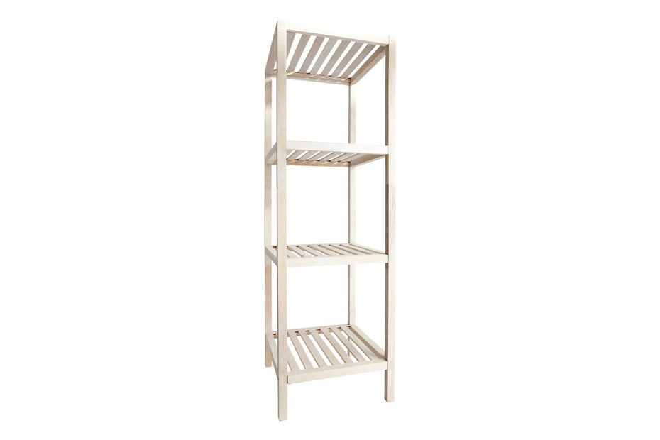 Wenko Badregal Norway Weiss | Nussbaum kaufen bei JUMBO