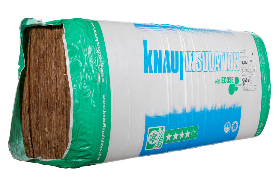 Kerndämmplatte aus Glaswolle Knauf TP-KD 80 x 1250 x 600 kaufen bei JUMBO