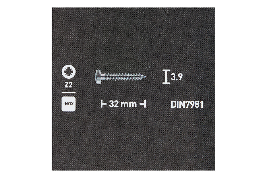 Vise à tôle en inox avec tête bombée Acheter chez JUMBO