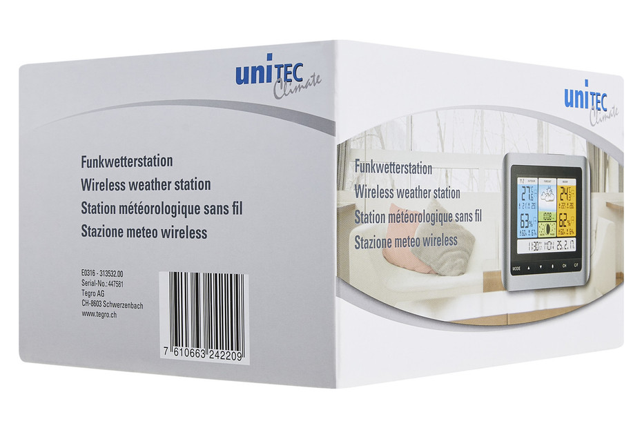 Unitec Funk-Wetterstation E0316 kaufen bei JUMBO