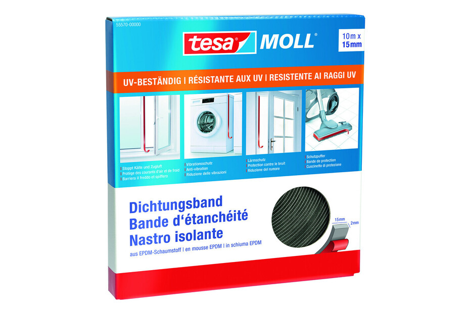 Tesamoll Schaumstoffdichtung PVC kaufen bei JUMBO