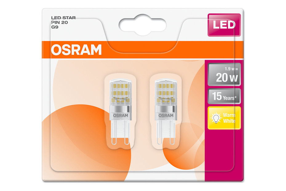 Osram LED-Leuchtmittel Spin G9 | 2 W kaufen bei JUMBO