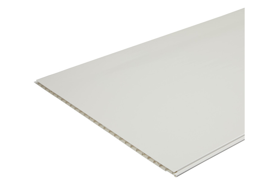 Panneaux muraux en PVC ELEMENT blanc brillant 1200 x 375mm / 2.7 ...