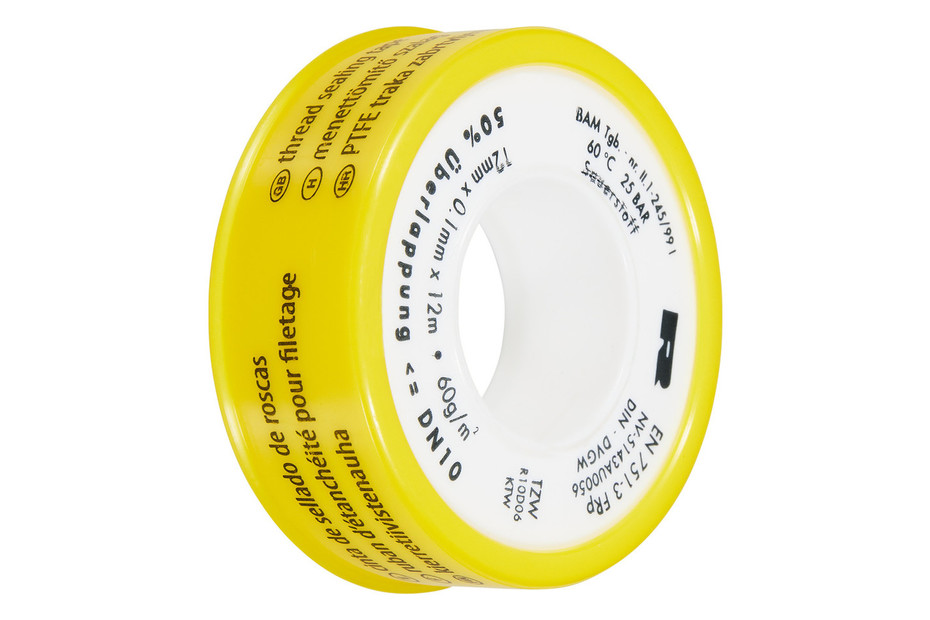 Ruban d'étanchéité pour filetage PTFE Acheter chez JUMBO
