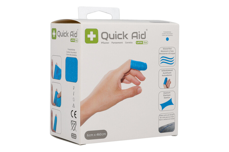 Quick Aid Pflaster latexfrei 6x460cm kaufen bei JUMBO