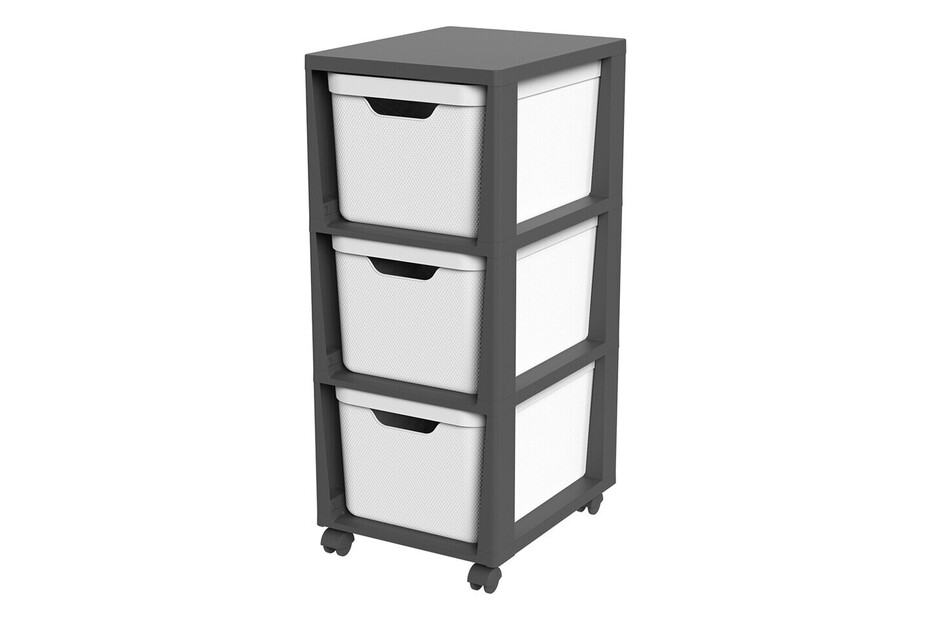 Rotho Tower 3 x 16 l mit Rollen JIVE kaufen bei JUMBO